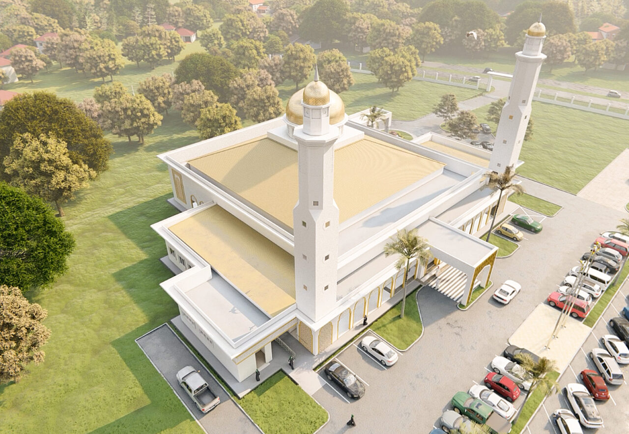 Meragang Mosque for the National Housing Scheme Kampung Meragang | OWMP ...