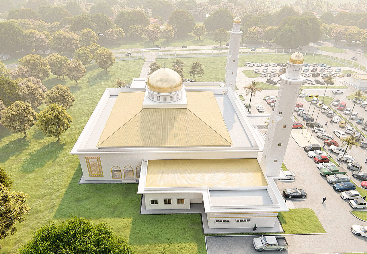 Meragang Mosque for the National Housing Scheme Kampung Meragang | OWMP ...